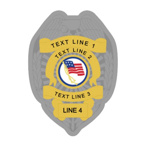 Flag Seal Eagle Badge Security Patch– Build Your Patch- Custom Patches Online – Design Your ...