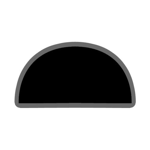 Half Circle Moon Outline Blank Patch– Build Your Patch- Custom Patches ...