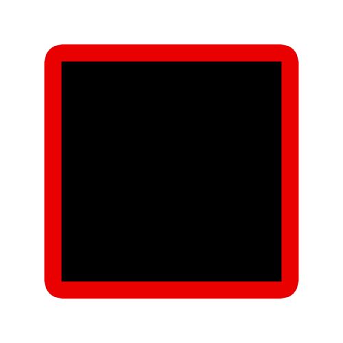 Square Outline Blank Patch– Build Your Patch- Custom Patches Online ...