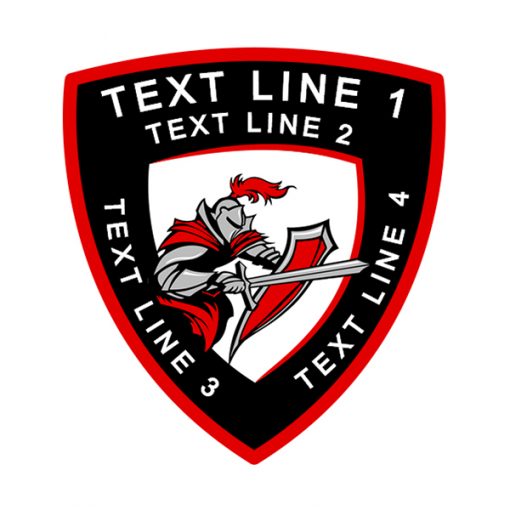 Knight in Action Security Patch– Build Your Patch- Custom Patches ...