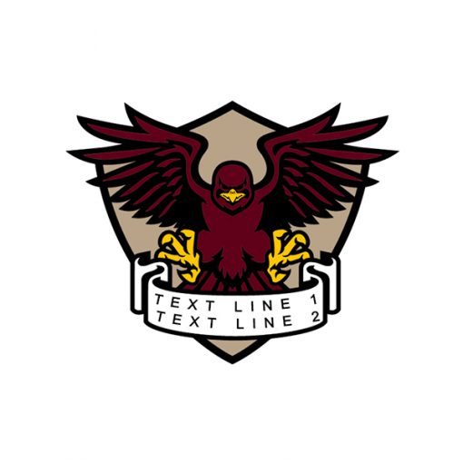 Landing Eagle Ribbon Shield Security Patch– Build Your Patch- Custom Patches Online – Design ...