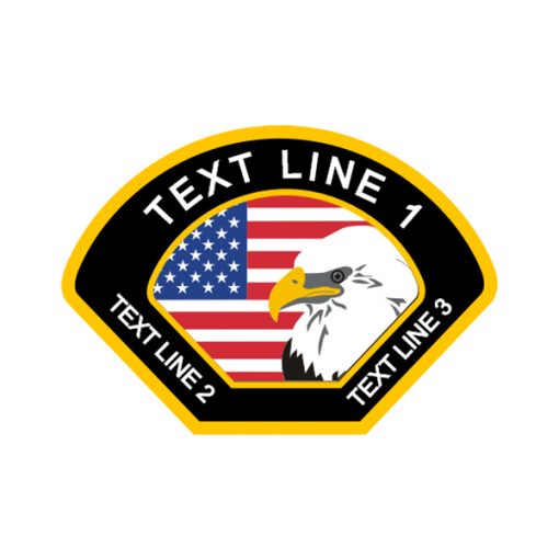 Eagle Face Flag Security Patch Build Your Patch Custom Patches Online 7632