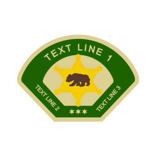 Bear Star Security Patch– Build Your Patch- Custom Patches Online ...