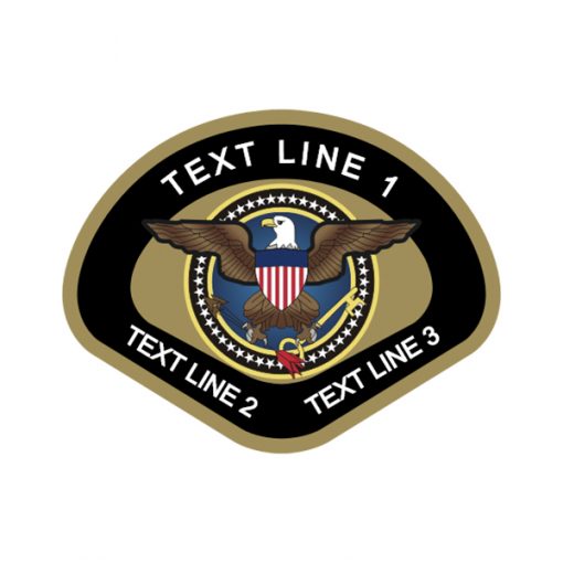 Eagle Flag Crest Security Patch– Build Your Patch- Custom Patches ...