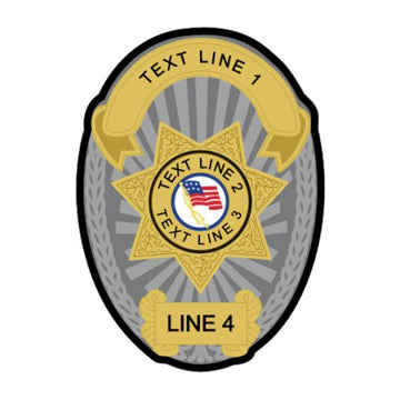 Security and Law Enforcement– Build Your Patch- Custom Patches Online – Design Your Patch ...