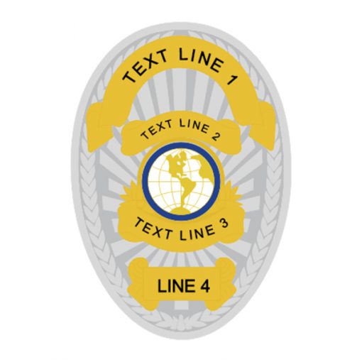 Globe Seal Badge Security Patch– Build Your Patch- Custom Patches ... Globe Seal Badge Security Patch– Build Your Patch- Custom Patches ...
