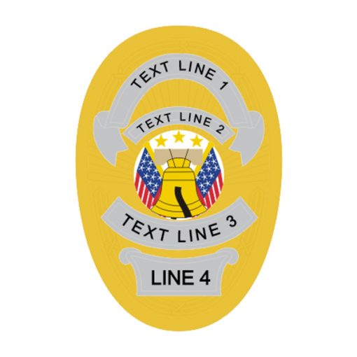 Liberty Bell Seal Badge Security Patch– Build Your Patch- Custom ...