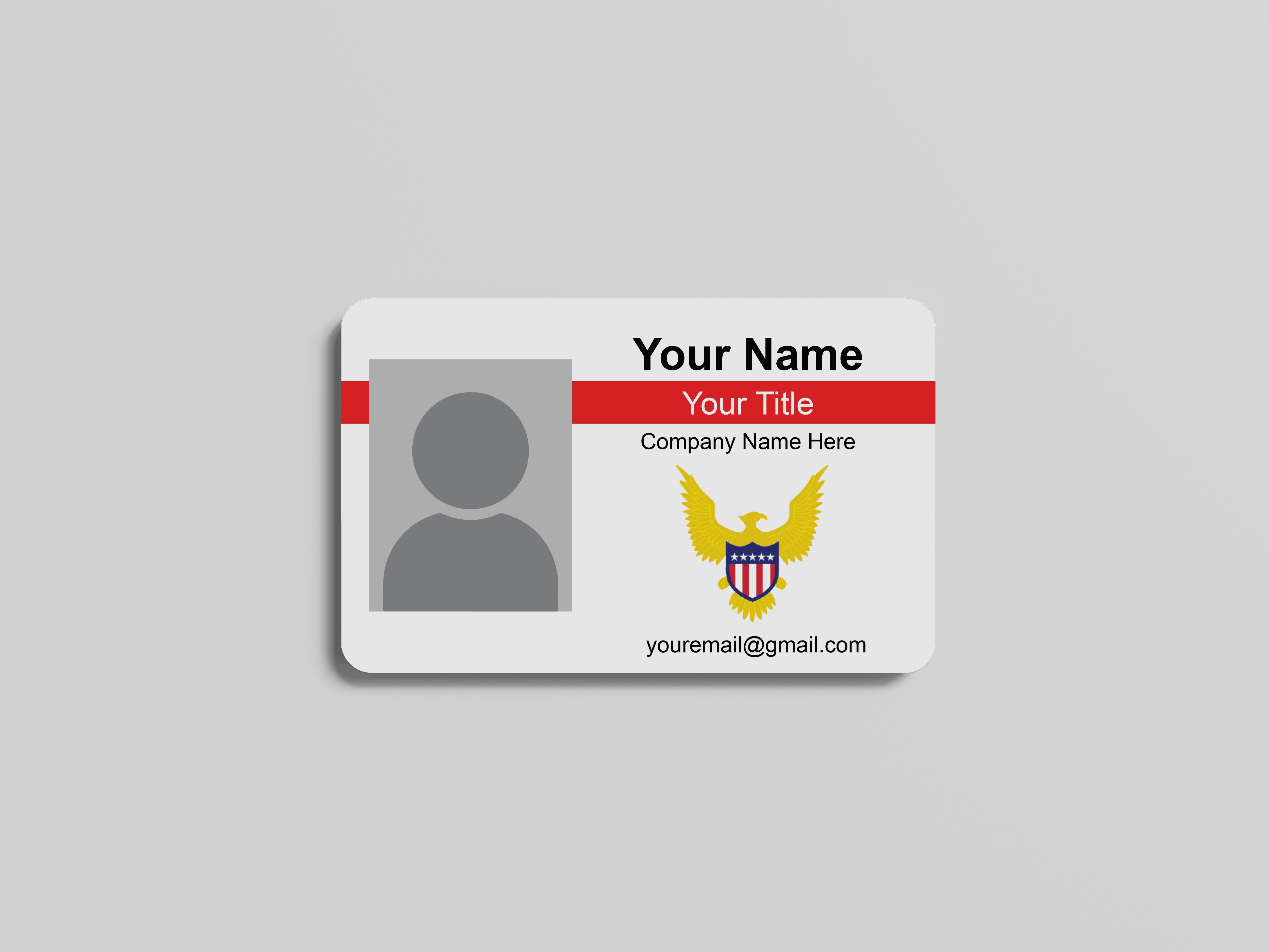 ID Card 44– Build Your Patch- Custom Patches Online – Design Your Patch ...