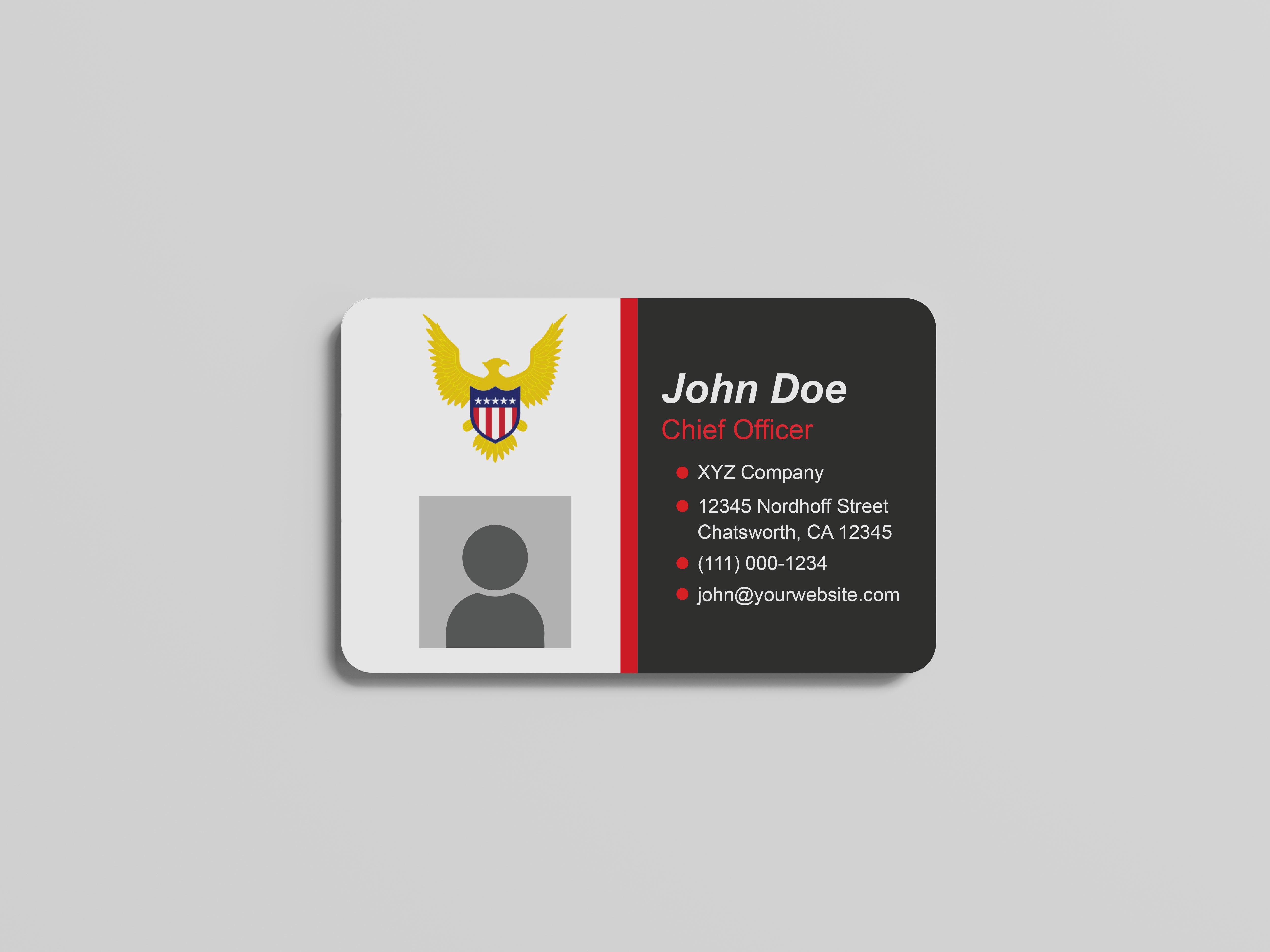 ID Card 47– Build Your Patch- Custom Patches Online – Design Your Patch ...