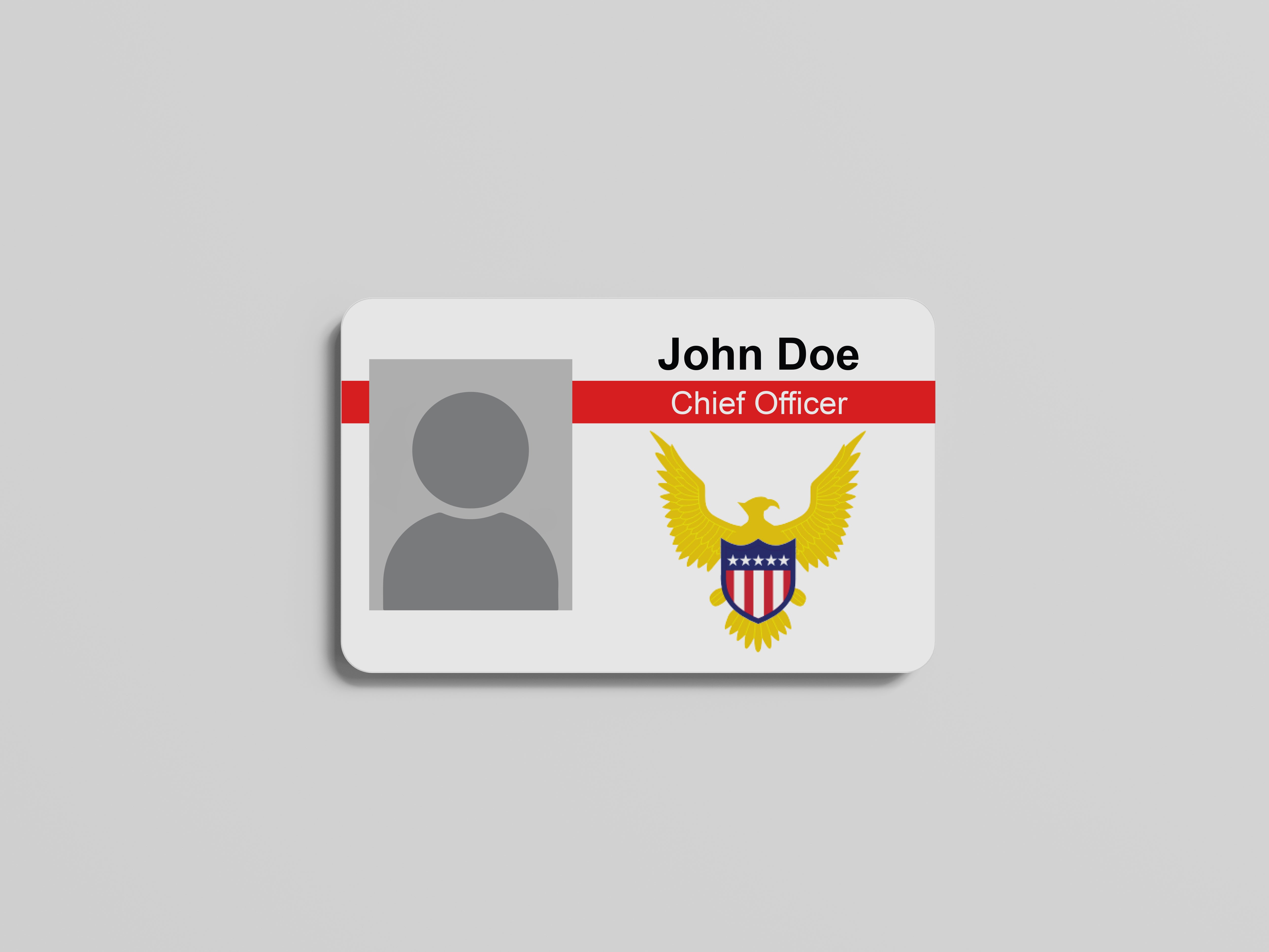 ID Card 09– Build Your Patch- Custom Patches Online – Design Your Patch ...